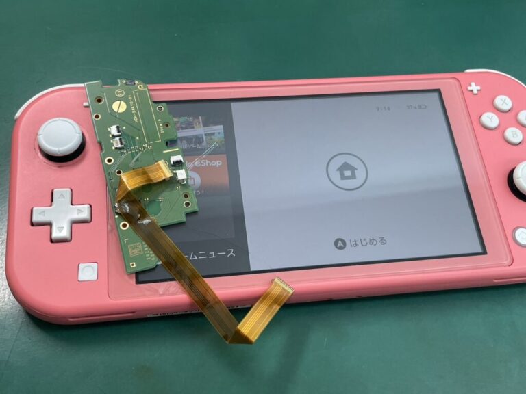 SwitchLite(スイッチライト) 画面が映らない サブボード交換修理 【 スマホ修理工房 溝の口 】 | ゲーム修理工房